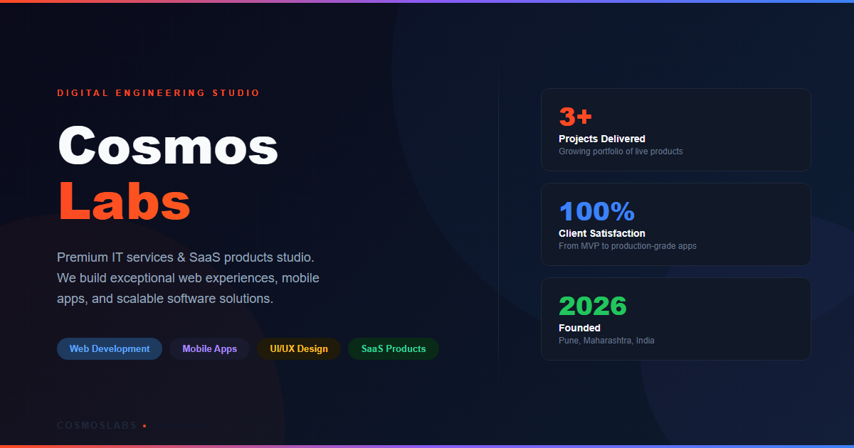 Get a Quote | CosmosLabs